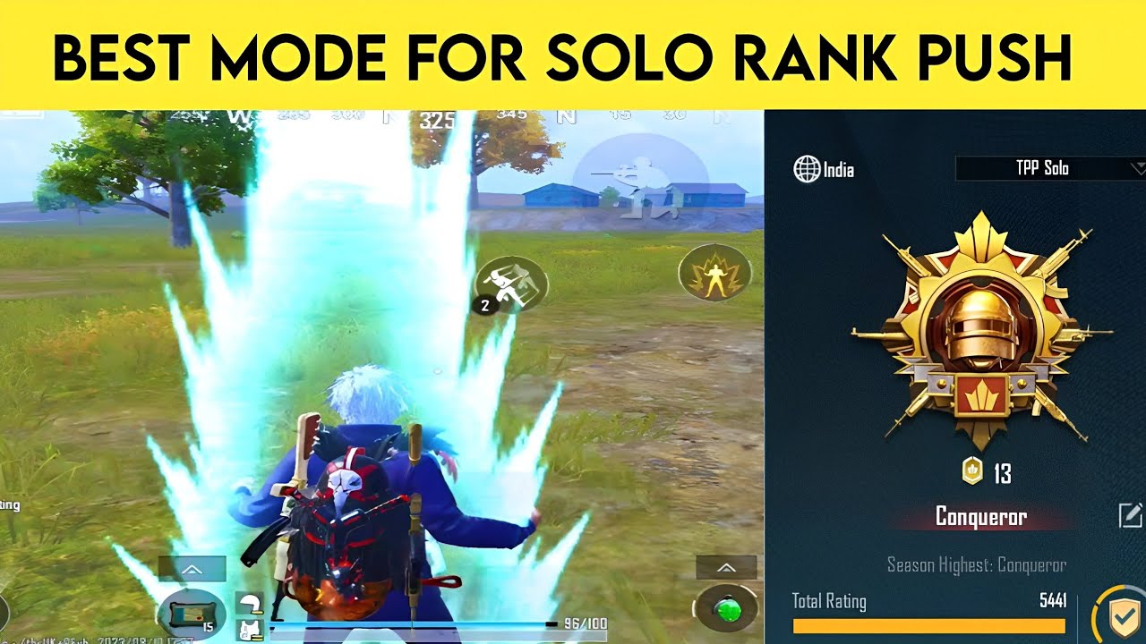 BGMI Solo Rank Push | Conqueror Rank Push Tips | Conqueror Rank Push ...