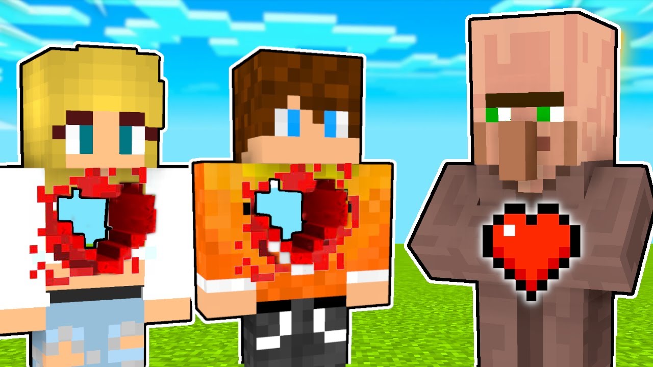 Minecraft, ale WYMIENIAM SERCA Z MOJĄ DZIEWCZYNĄ! - YouTube