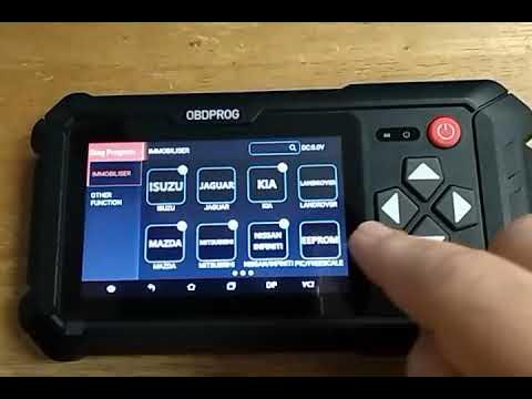 How to upgrade the OBDPROG M501 - YouTube