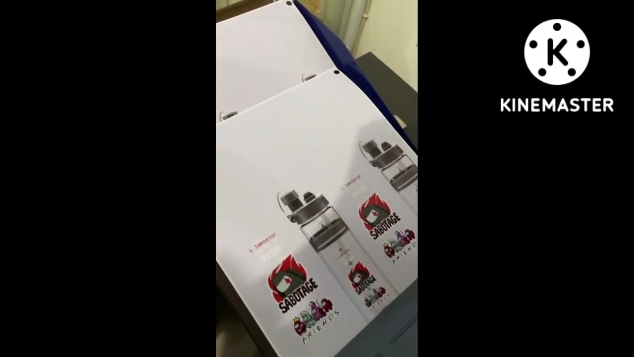 KONICA MINOLTA C1060 CETAK STICKER VINIL - YouTube