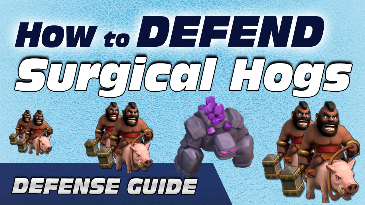 War Defense: Defending Surgical Hog Attacks - YouTube