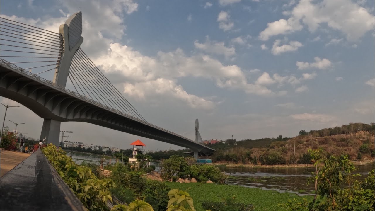 Durgam Cheruvu Cable Bridge || Hyderabad || - YouTube