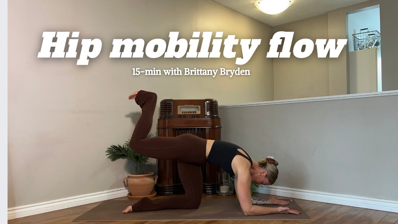 15 minute hip mobility flow | Daily routine for healthy hips - YouTube