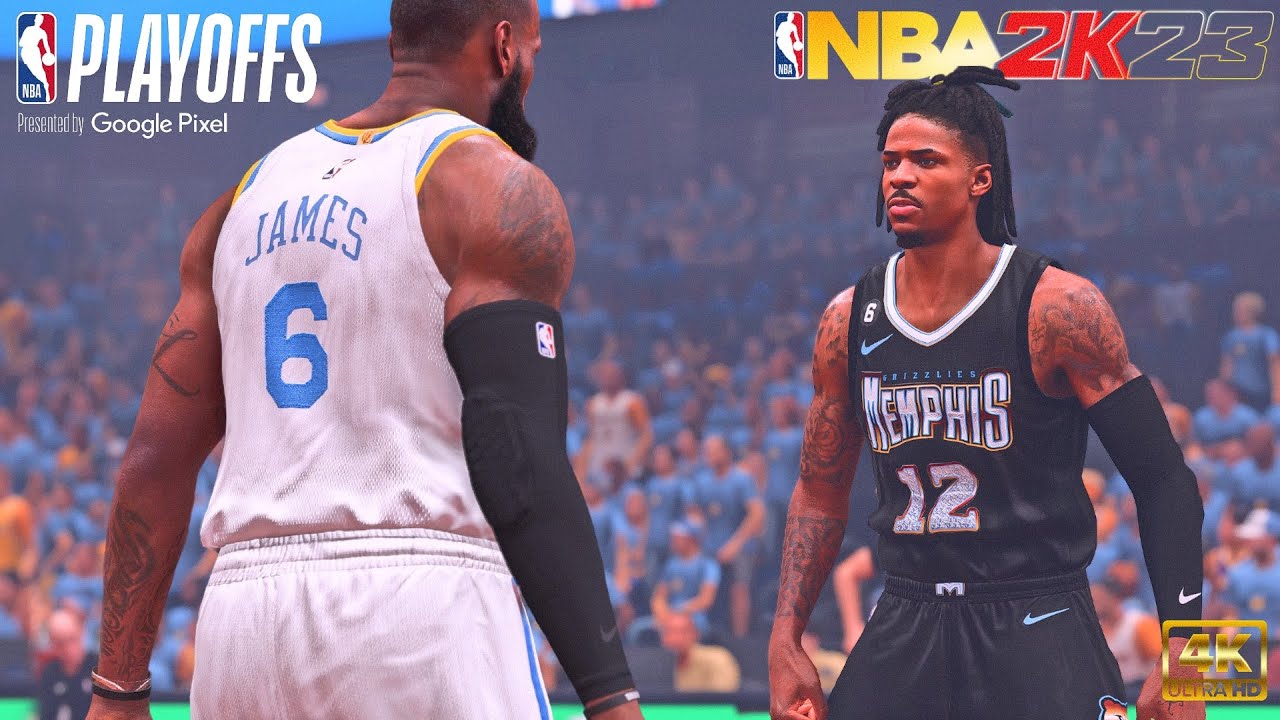 Ja Morant Wants ALL the Smoke! | NBA 2K23 Playoffs Mode | Lakers vs ...