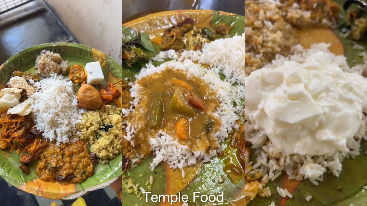 Temple Food | Varaity of Foods | Yummy Food - YouTube