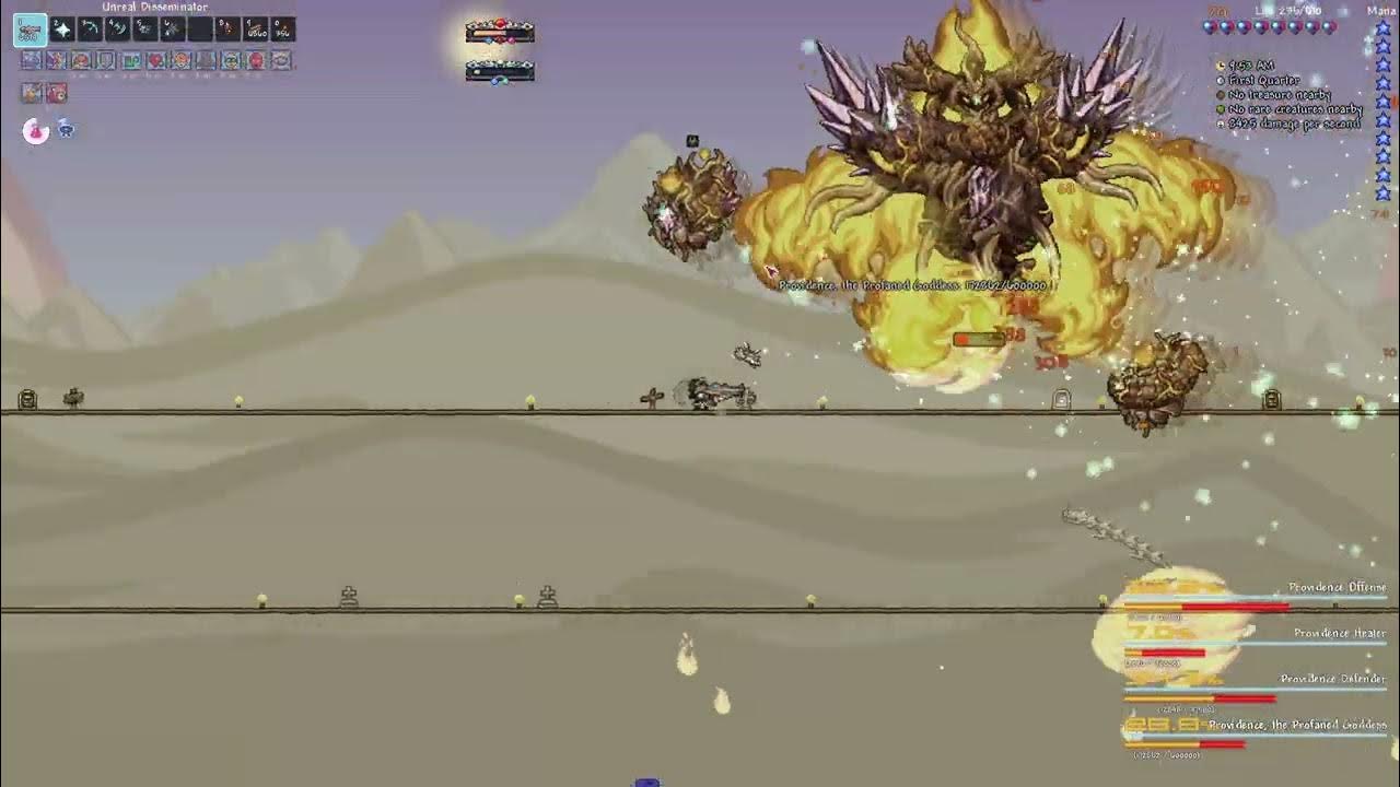 Providence, the Profaned Goddess [Revengeance Mode] - Terraria Calamity Mod - YouTube