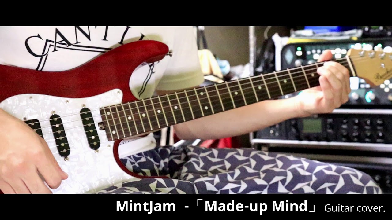 MintJam - 「Made-up Mind」 Guitar cover (Backing) - YouTube