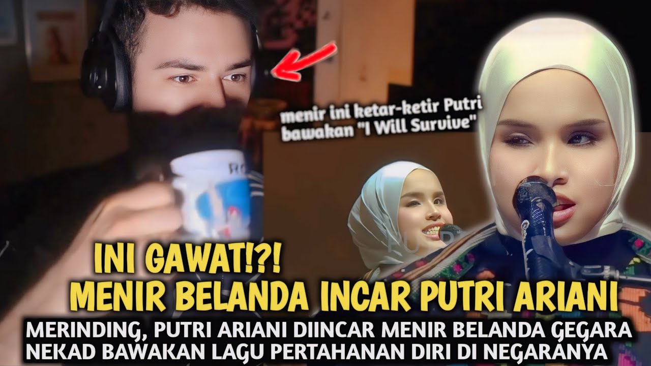 MERINDING, PUTRI ARIANI DIINCAR MENIR BELANDA GEGARA NEKAD BAWAKAN LAGU ...