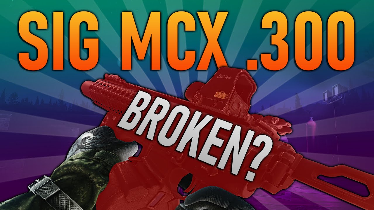 Lowest Recoil SIG MCX - Tarkov's .300 Blackout Breakdown - Builds ...