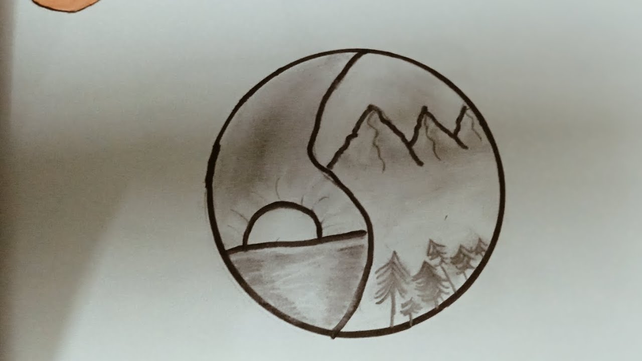 how to draw a simple pencil art🎨 EASY drawin#art #easydrawing - YouTube