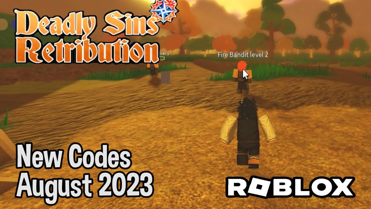 Roblox Deadly SIns Retribution New Codes August 2023 - YouTube