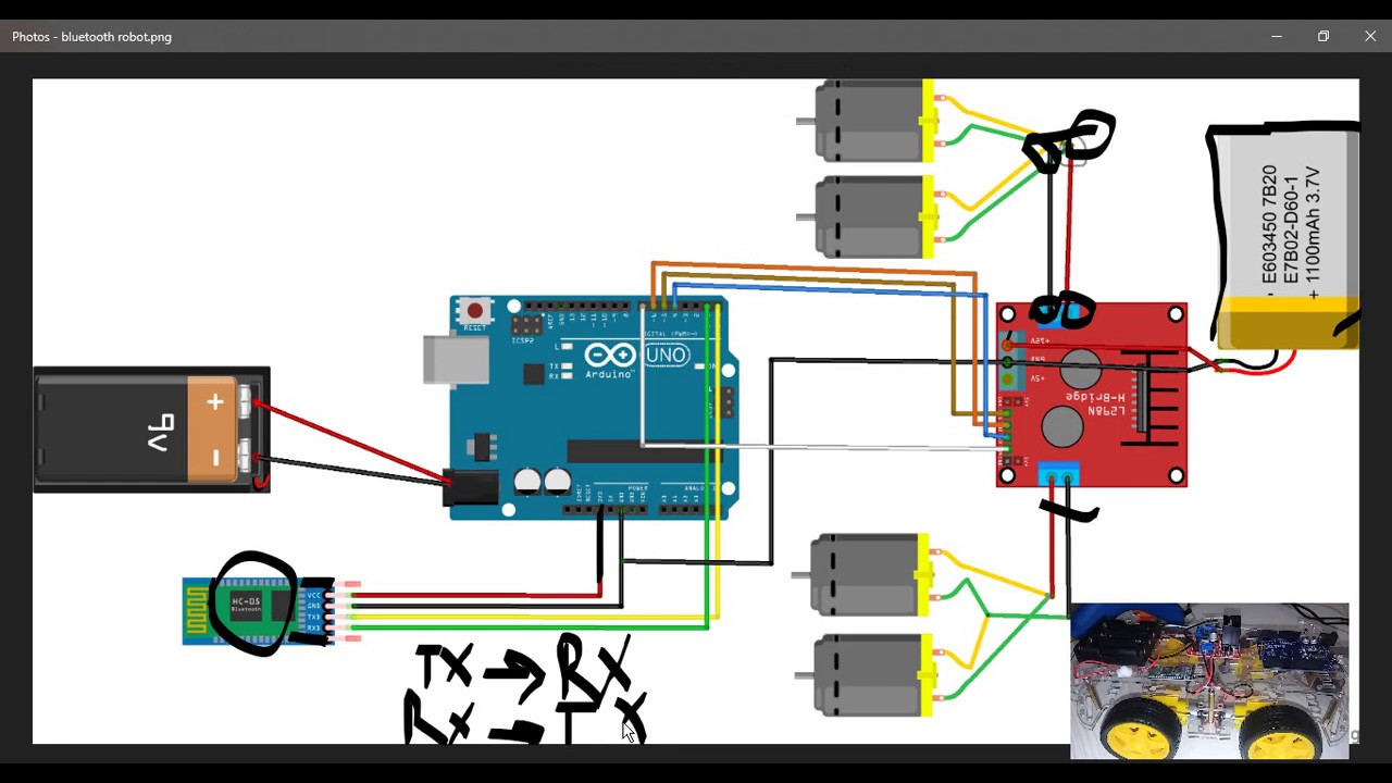 10.Bluetooth Kontrollü Robot...Fritzing Çiziminin Yapılması - YouTube