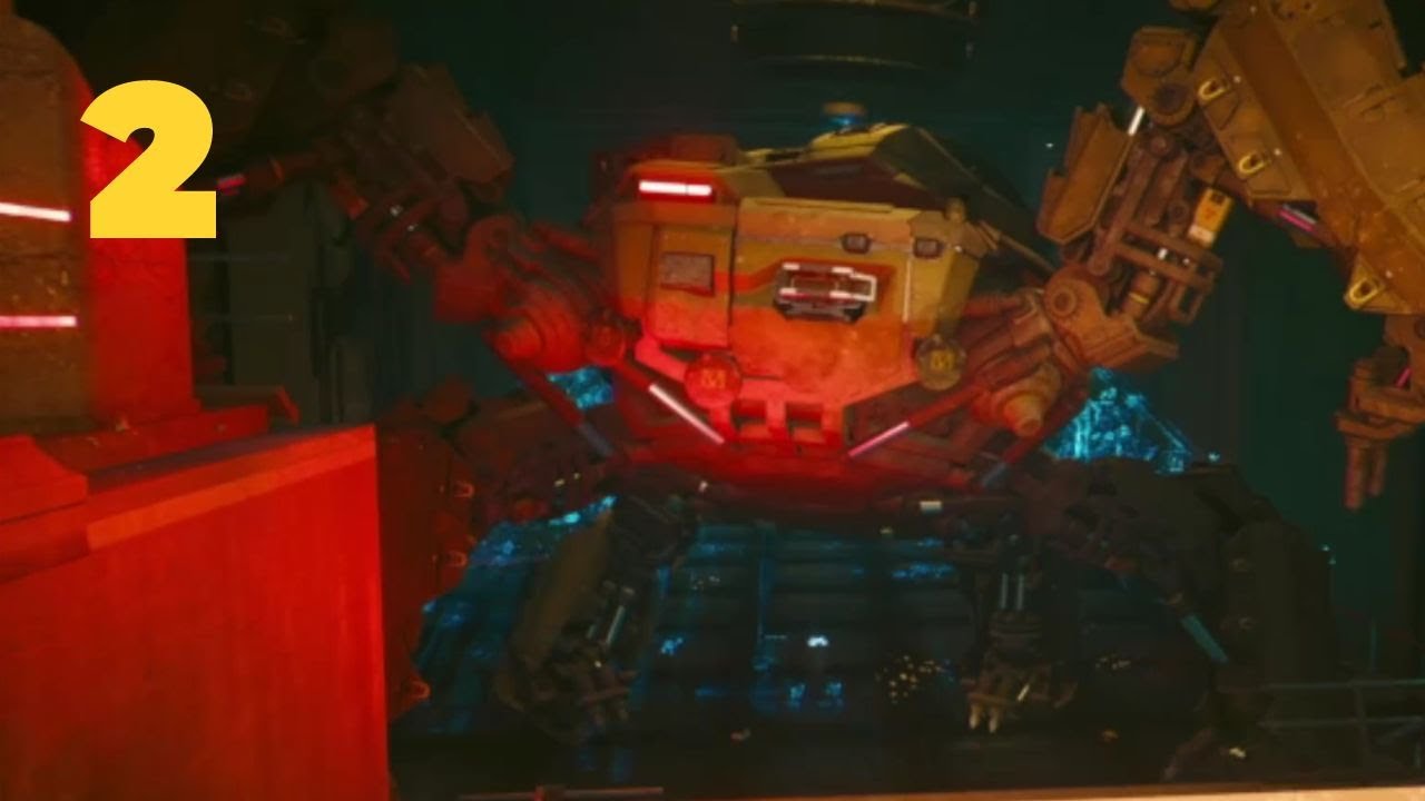 Spider bot:Cyberpunk 2077 Phantom Liberty DLC part 2 - YouTube