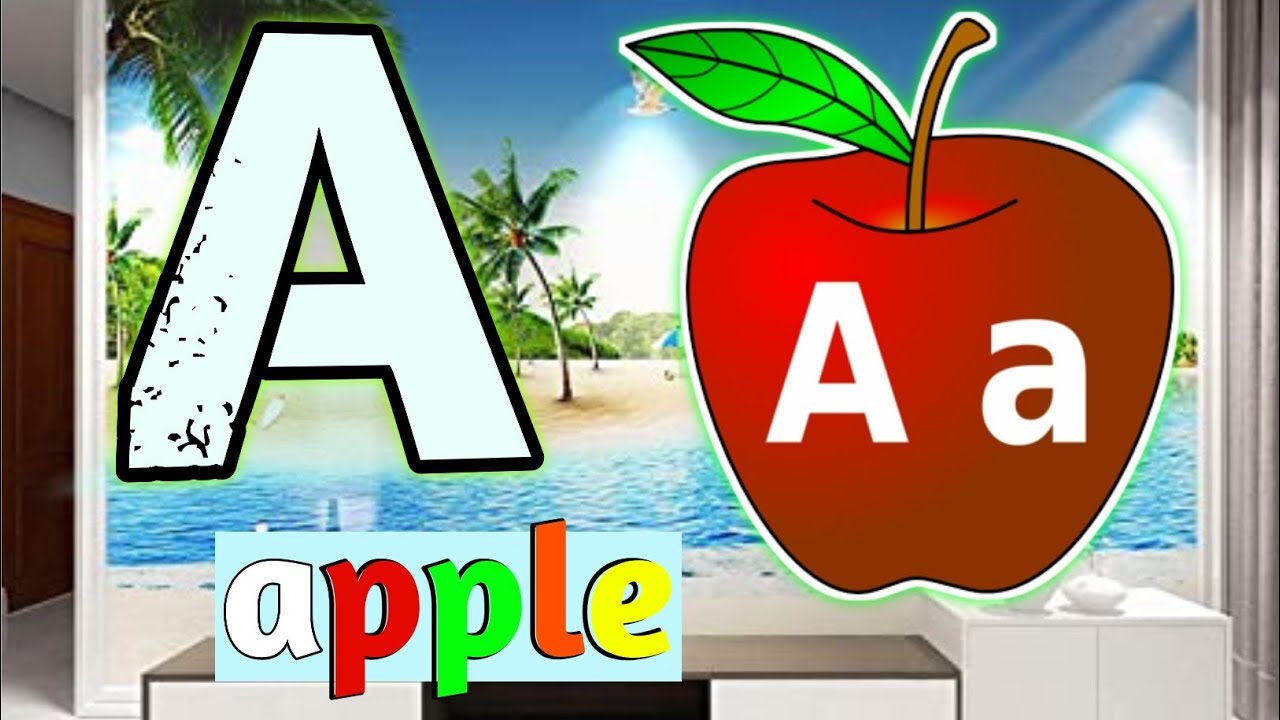 The ABC SONG+ Phonics Song + more Baby Songs by LooLoo Kids song abcde ...