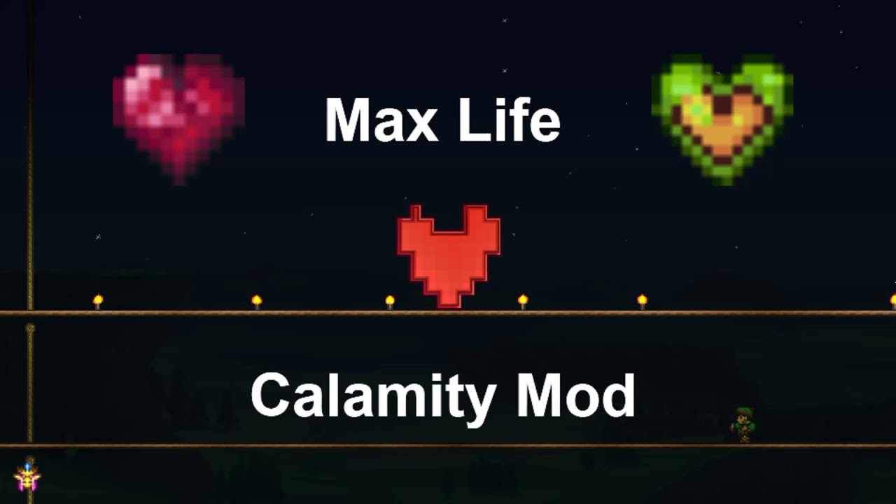 Max Life Calamity Mod (Version 1.4.5) - YouTube