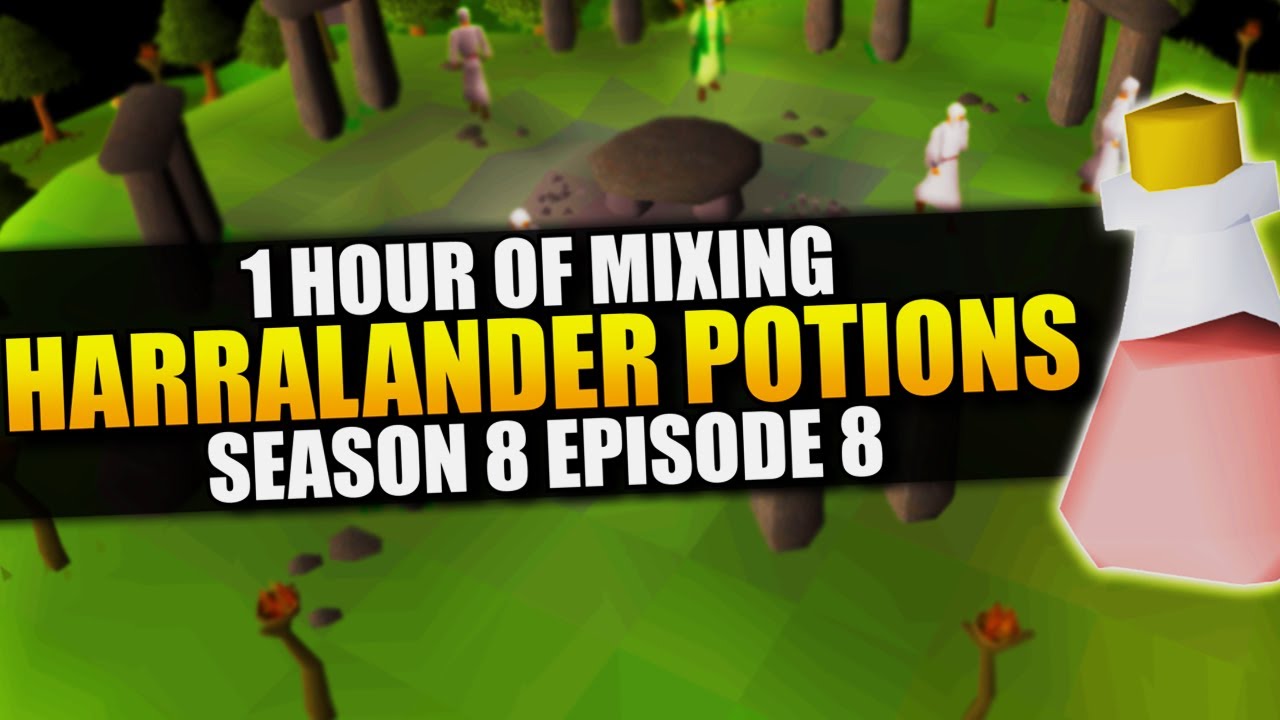 Mixing Harralander Potions | Testing OSRS Wiki Money Making Methods ...