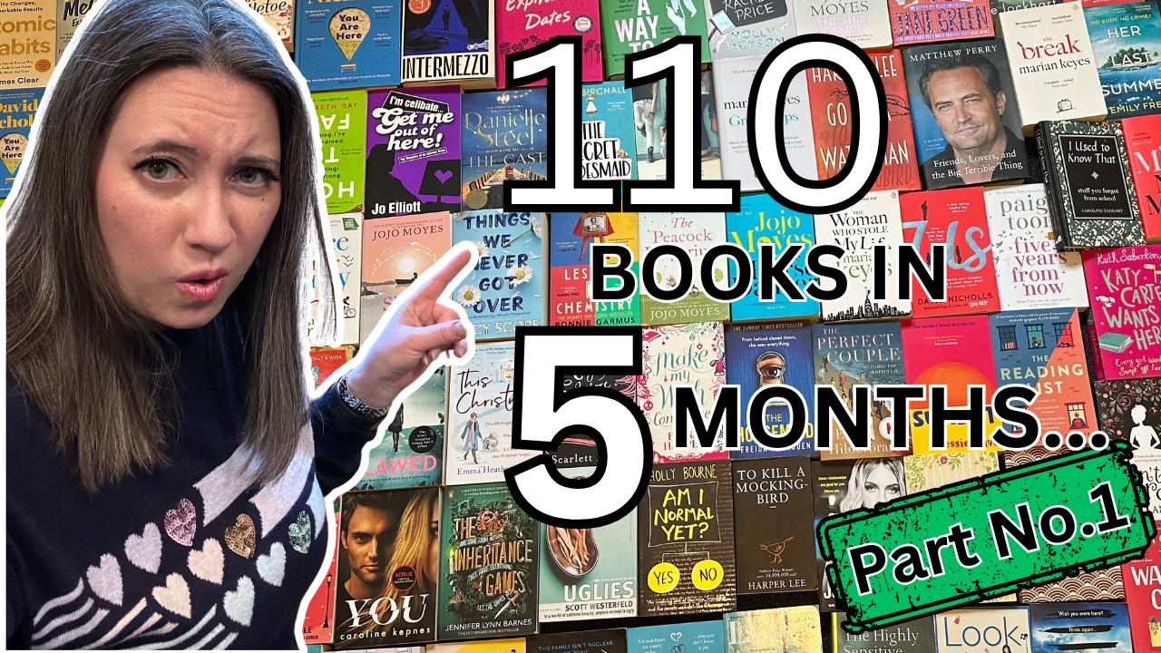 I Read 110 Books in 5 Months...Part No.1 - YouTube