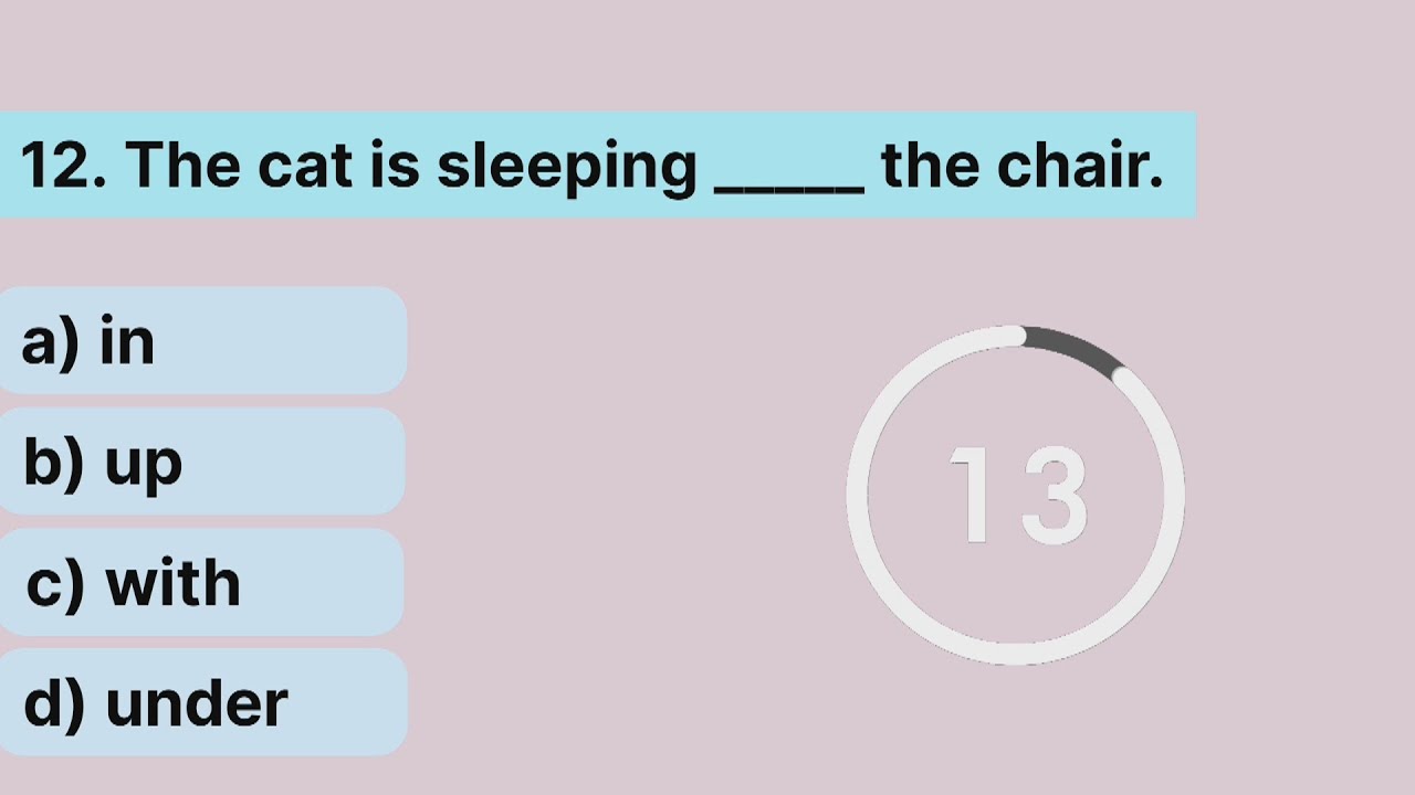 Check Your English Grammar / Correct Form of Verb | 25 Questions Test ...
