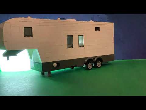 A Tour Of My Lego Fifth Wheel Toy Hauler. - YouTube