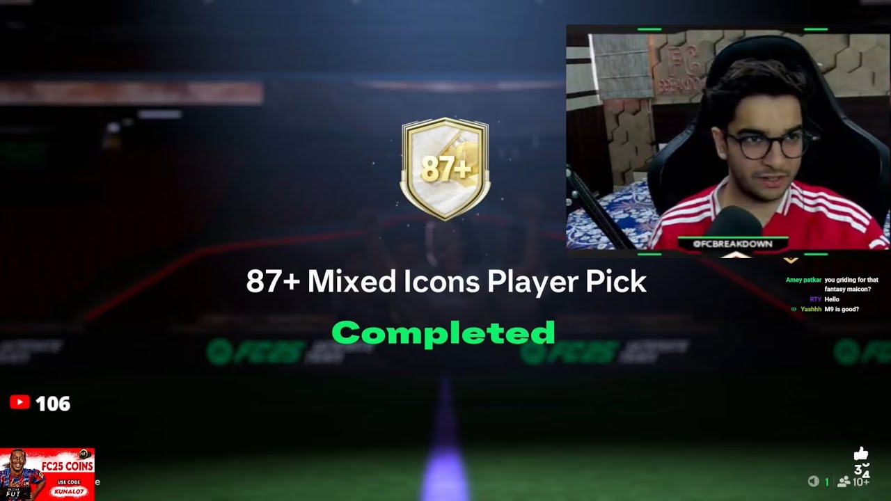 MY NEW 87+ MIXED ICON PLAYER PICK FT. TOTY! - YouTube