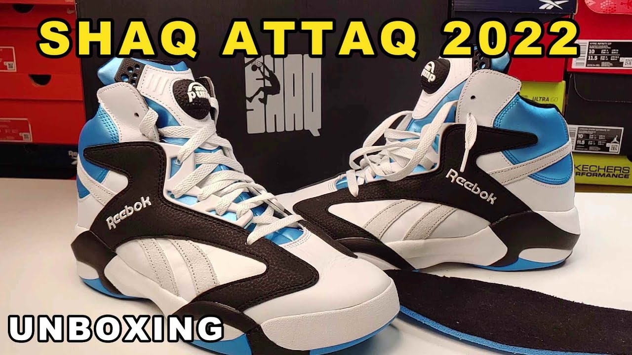 리복 샤크 어택 2022 언박싱 (REEBOK SHAQ ATTAQ 2022) - YouTube