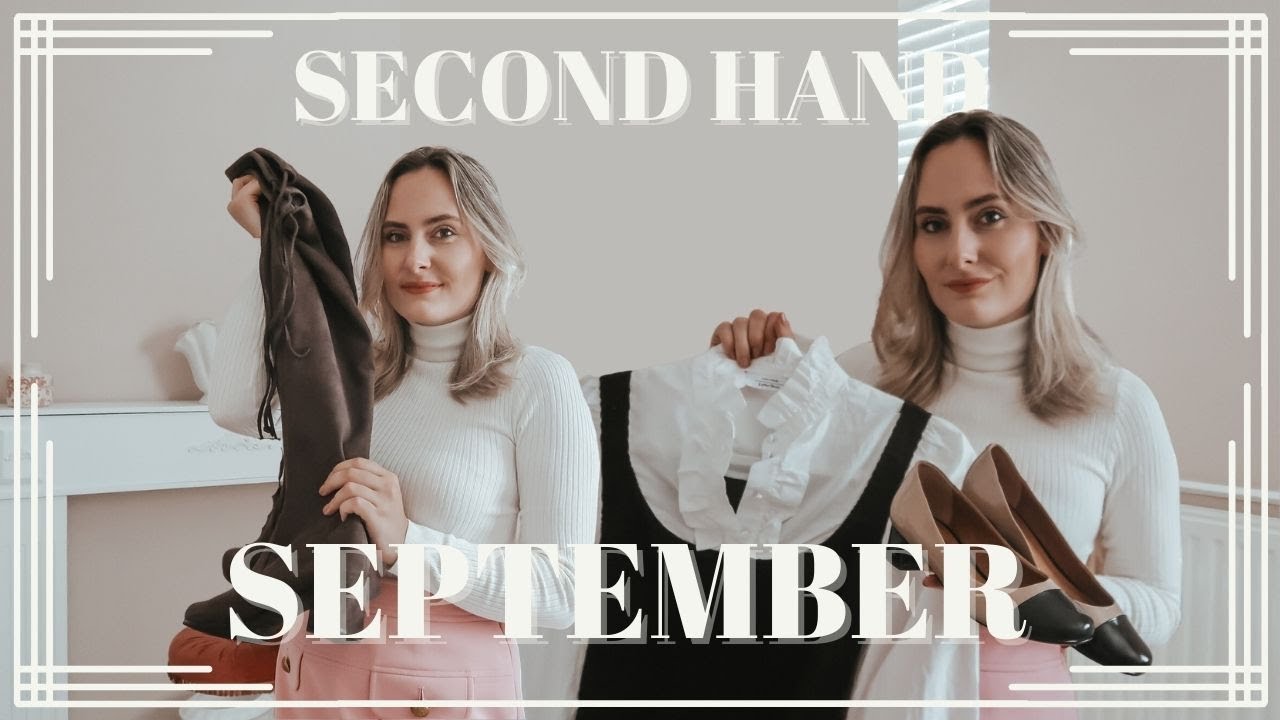 Whats new in my wardrobe | Second Hand September - YouTube