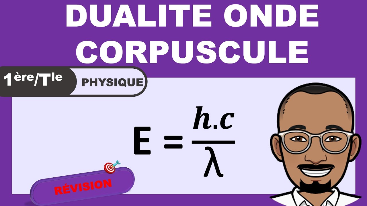 Dualité Onde Corpuscule 📡| Exercice corrigé | 🎯Spé Maths Physique - YouTube
