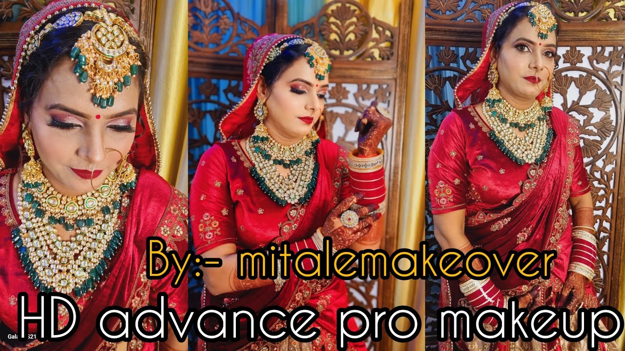 HD advance pro bridalmakeup by mitalemakeover - YouTube