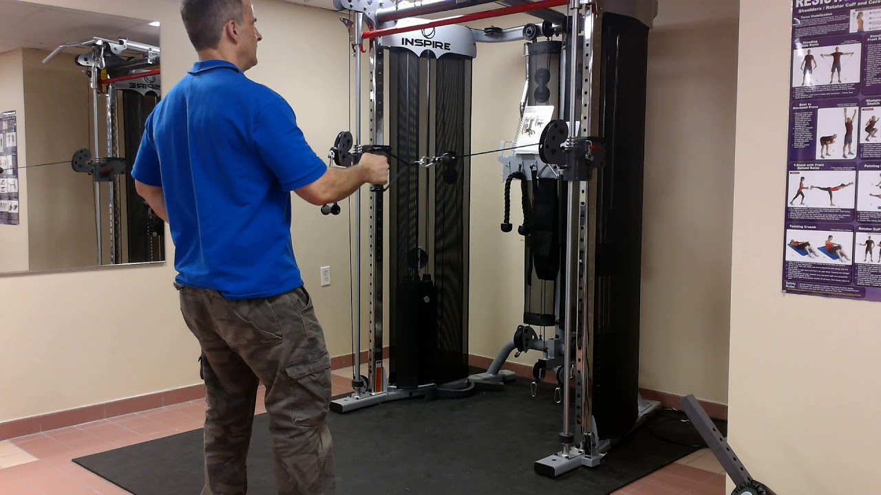 Standing Single Arm Cable Row, FT2, 1140 Count - YouTube