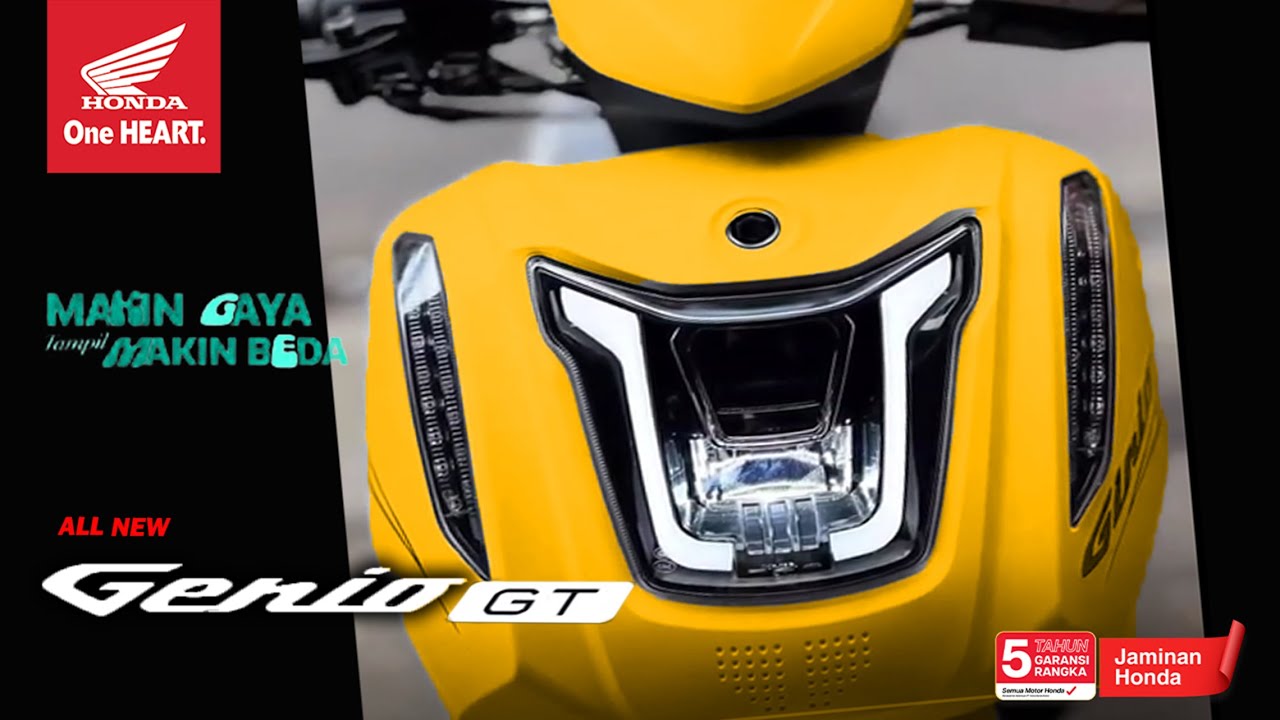KEREN 🔥 ALL NEW HONDA GENIO GT MELUNCUR | SIAP TERKAM YAMAHA FAZZIO ...
