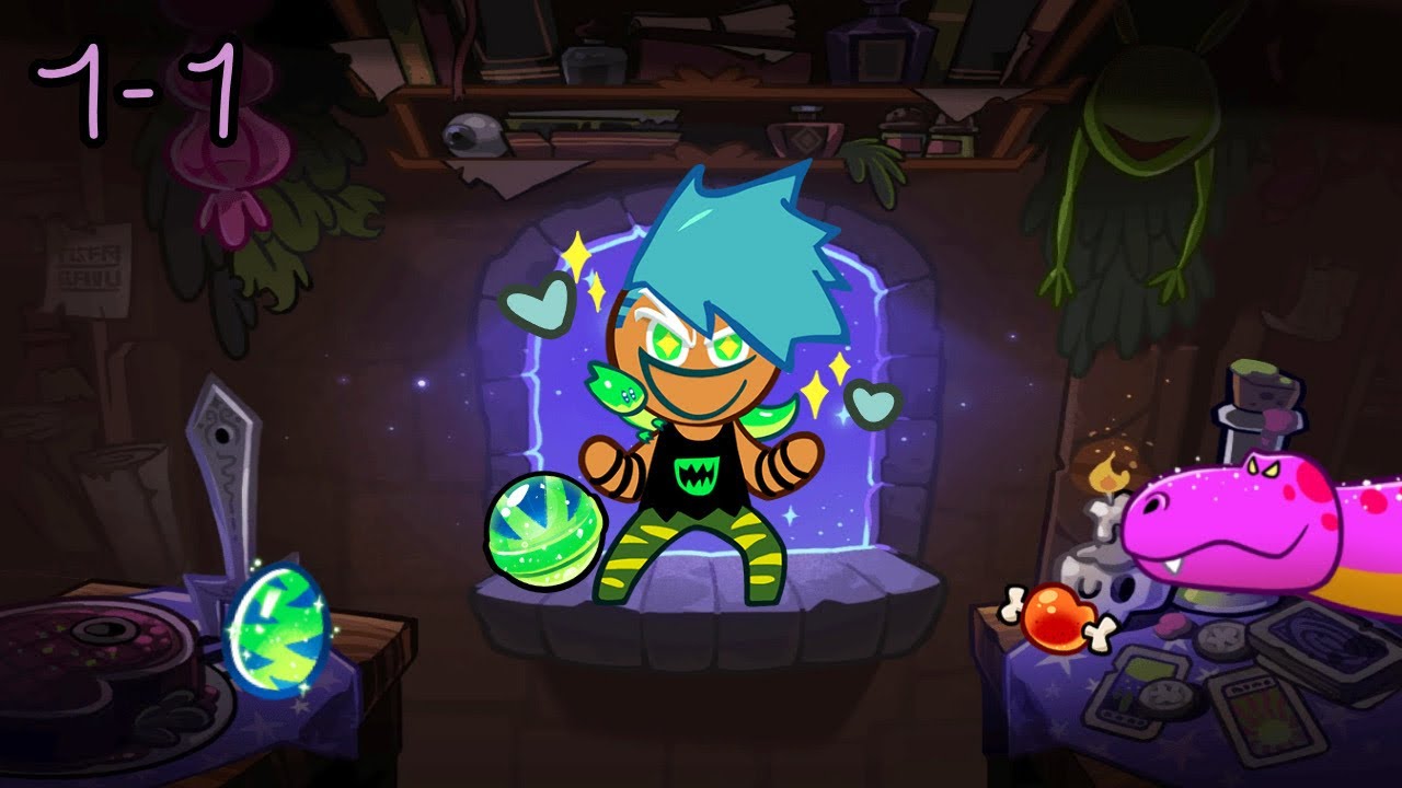 Cookie Run: Ovenbreak} Story Run: Gingerbrave's Tale Normal [feat. Dino ...