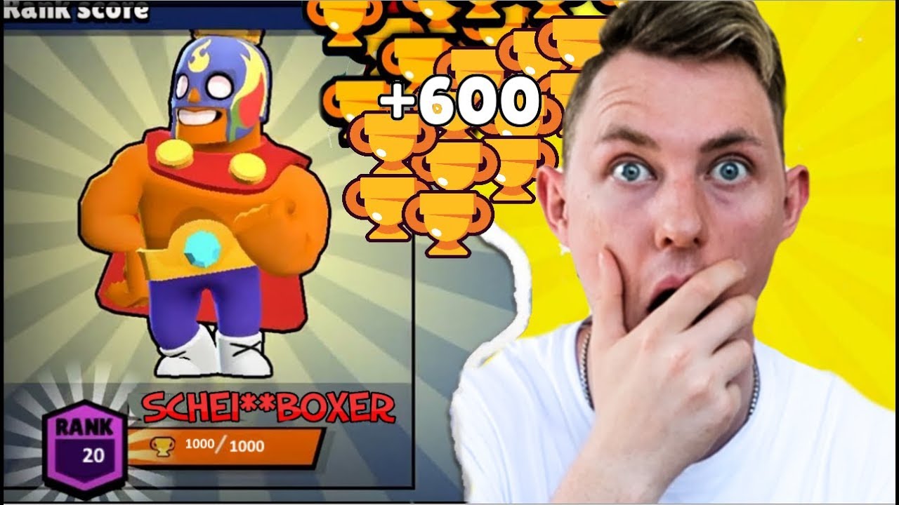 OMG SCHEI**BOXER AUF ÜBER 600 TROPHÄEN PUSHEN😱🤩 Brawl Stars deutsch ...