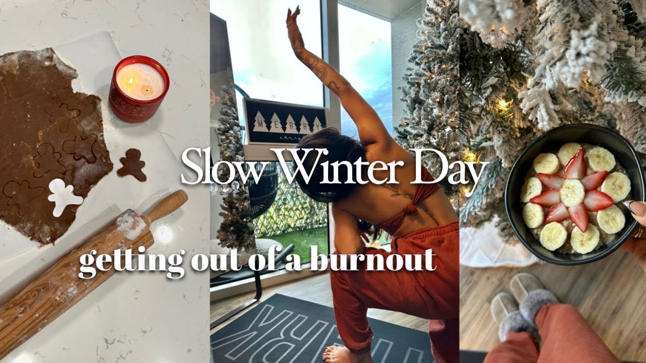 getting out of a slump. slow winter morning, recharging + baking ...