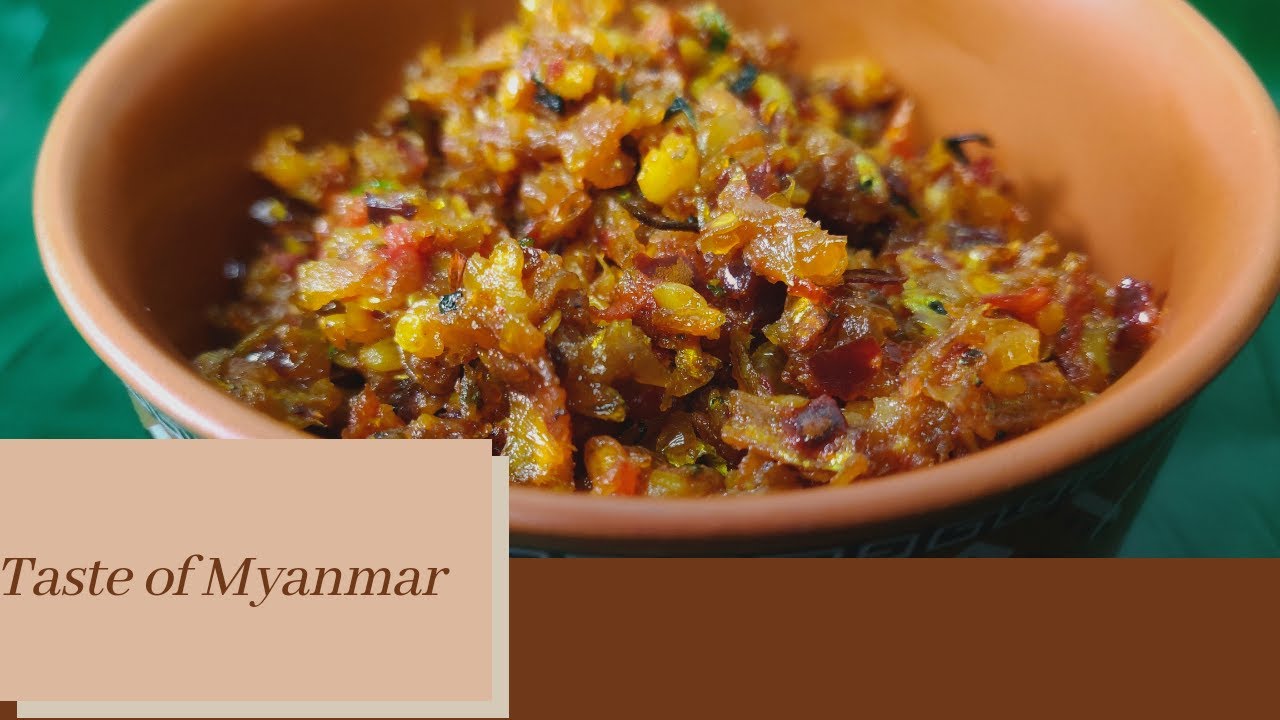 Burmese Balachaung|| Susmitha Dayanandan #cookwithsusmi # ...