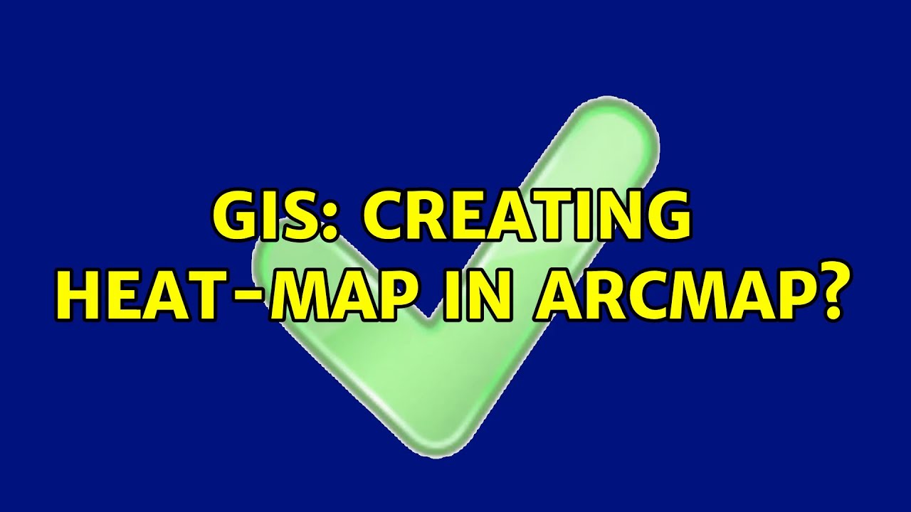 GIS Creating Heat Map In ArcMap YouTube GIS Creating Heat Map In ArcMap YouTube