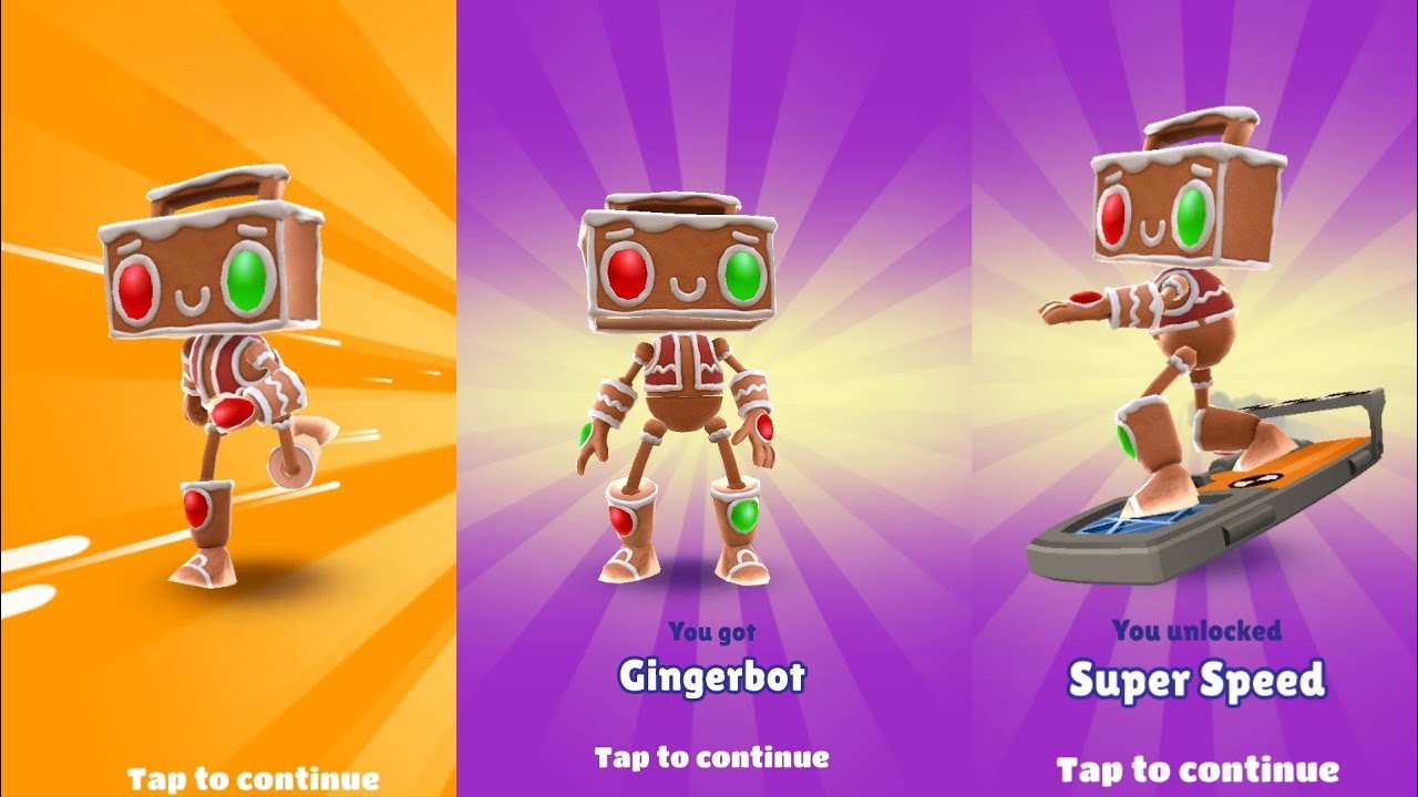 Subway Surfers GingerBot with Gingerboom hoverboard Subway Surfers 2023 ...