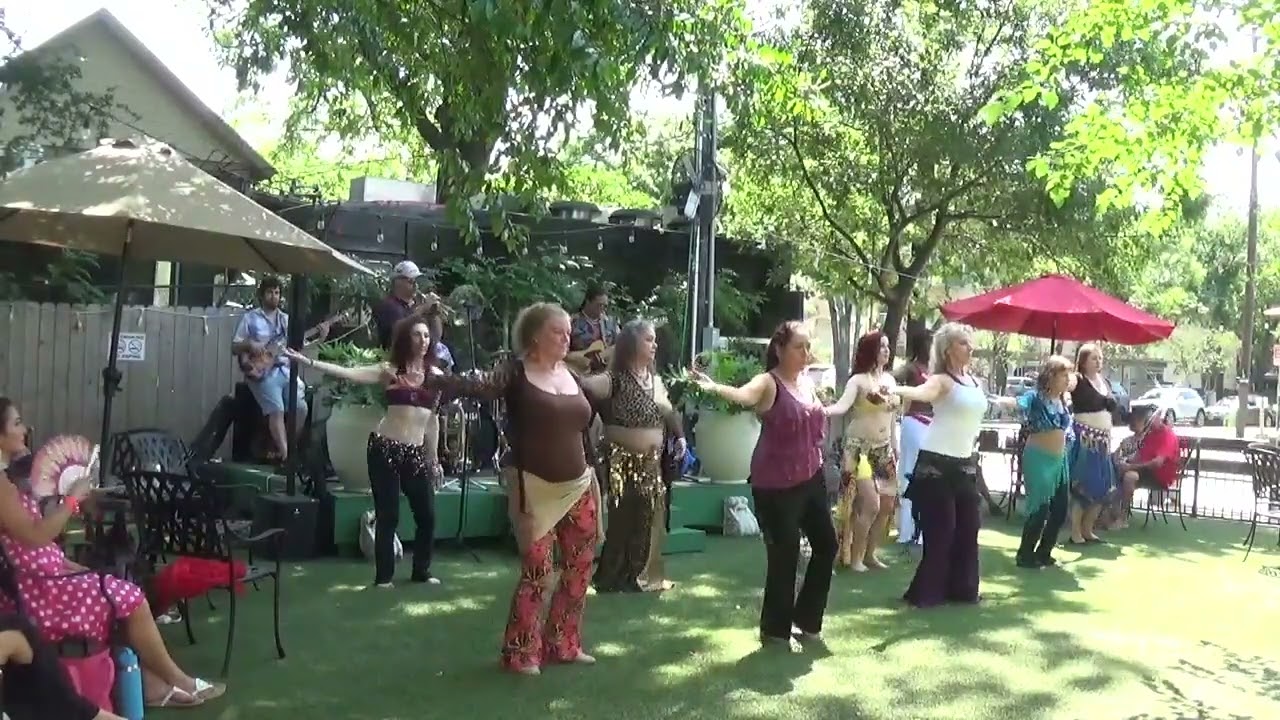 Karavan Dancers performing to "Blinding Lights" - as played by the ...