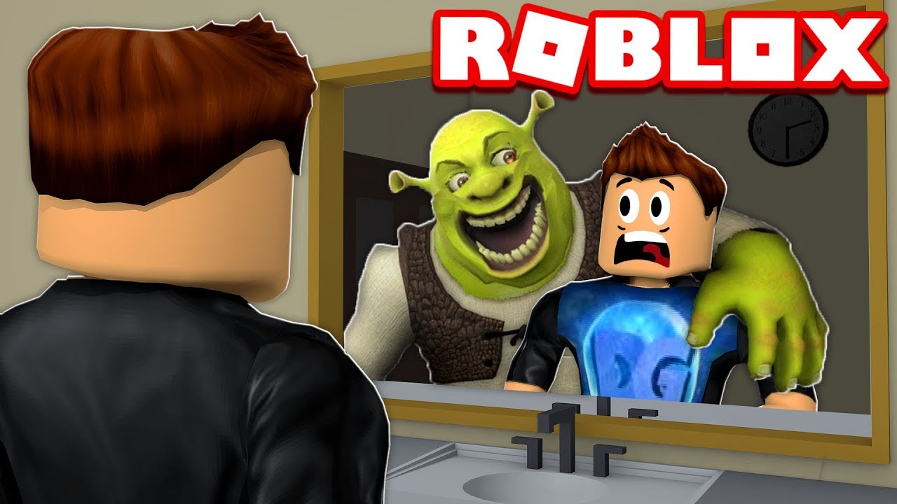NUNCA TE MIRES EN EL ESPEJO DE ROBLOX... | DeGoBooM - YouTube