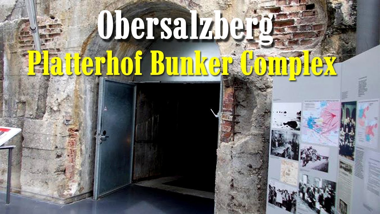 Platterhof Bunker Complex. Obersalzberg. Then and now - YouTube