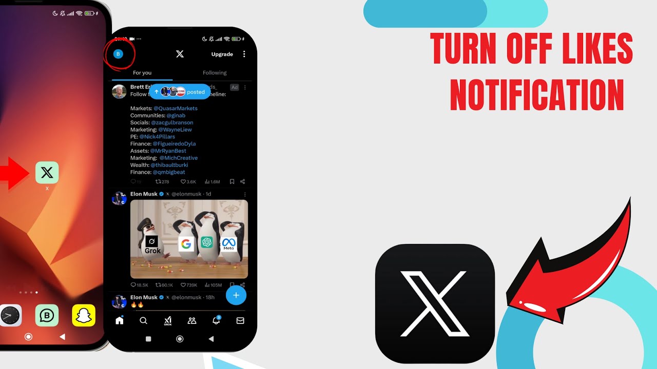 Turn Off Likes Notification On X.| Technologyglance - YouTube