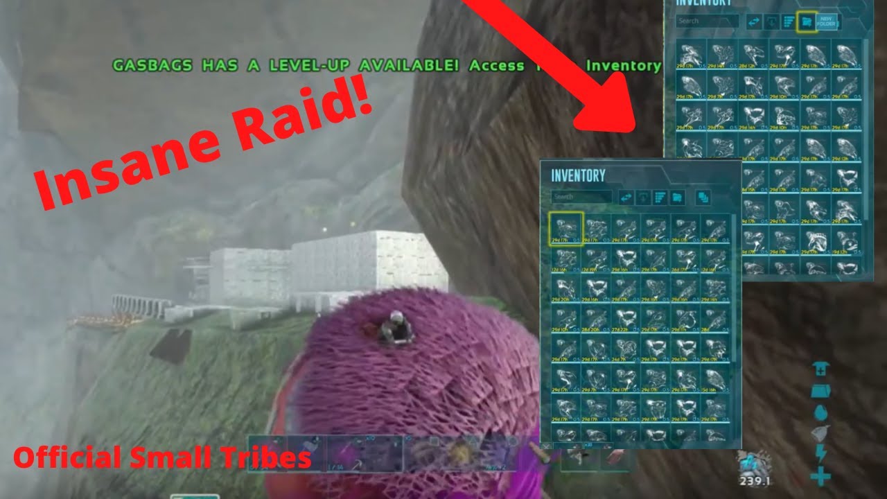 Fat Raid! PvP & Meatrun! | Ark Survival Evolved Small Tribes | Episode ...