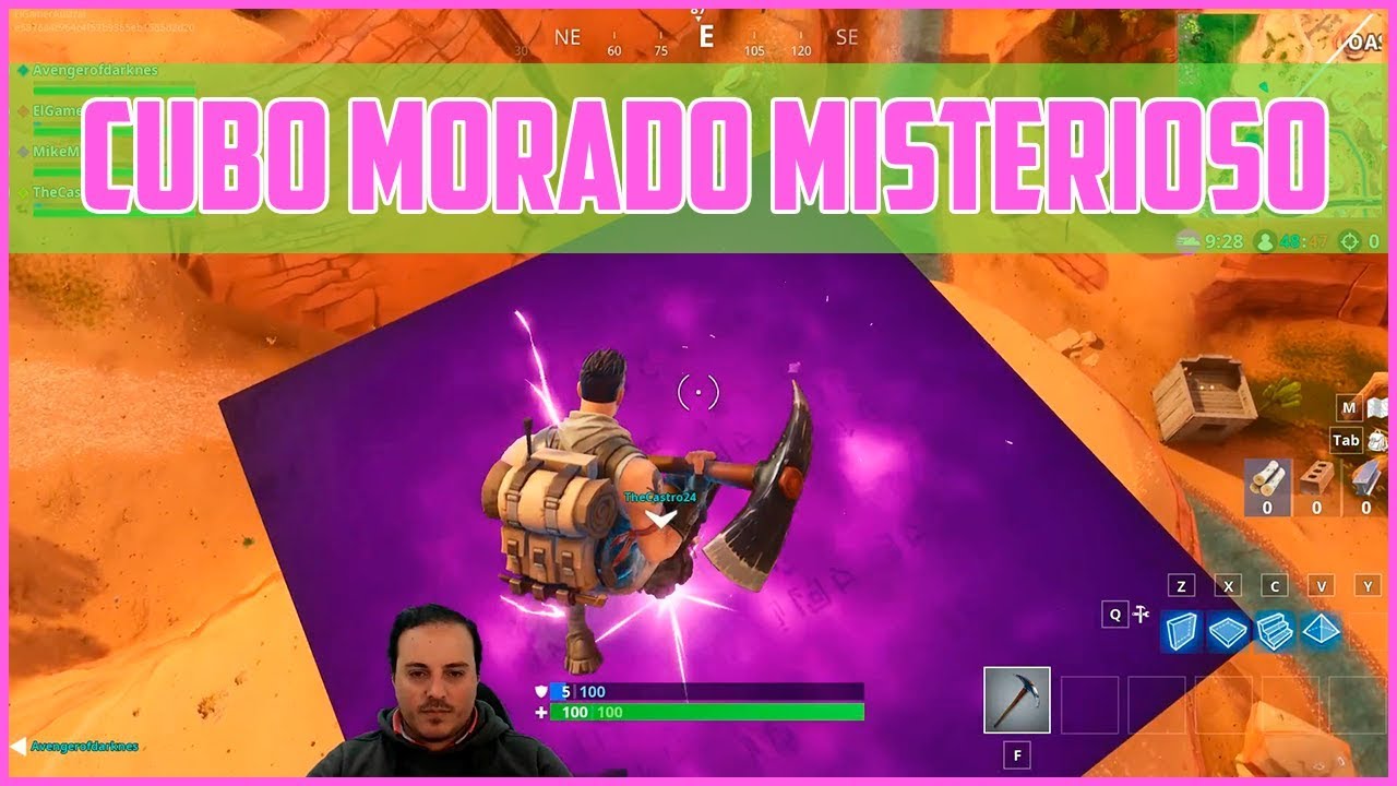 ¿Que es el Cubo Morado? Fortnite - YouTube