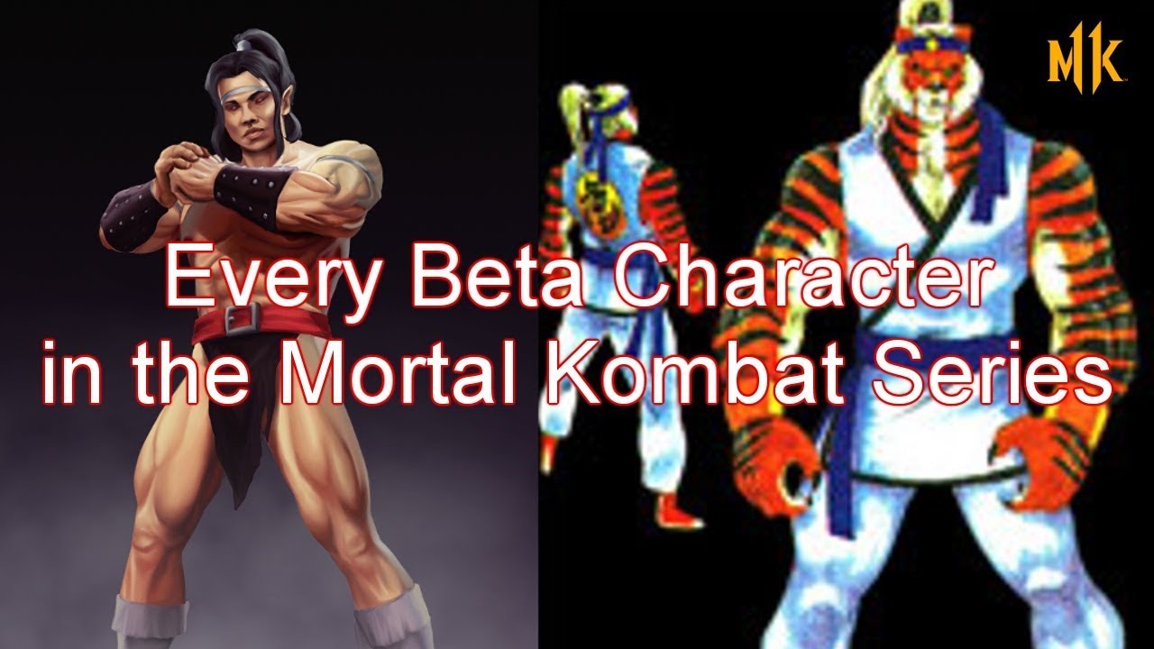 Every Beta Character in the Mortal Kombat Series - YouTube