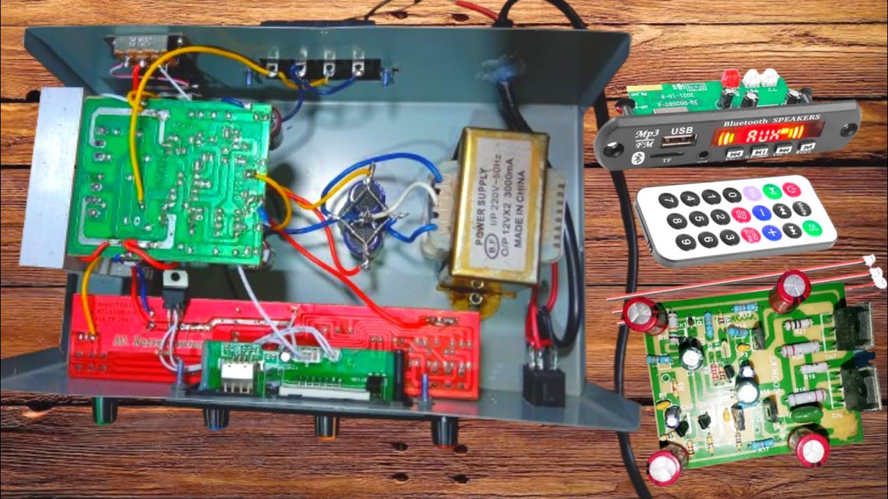 C5198 A1941 amplifier 100 watt amplifier making/ঘরে বসেই তৈরি করুন ...