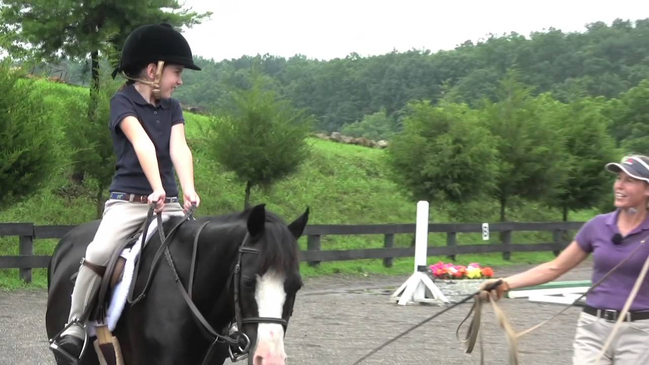 Position Basics For A Beginner Rider - YouTube