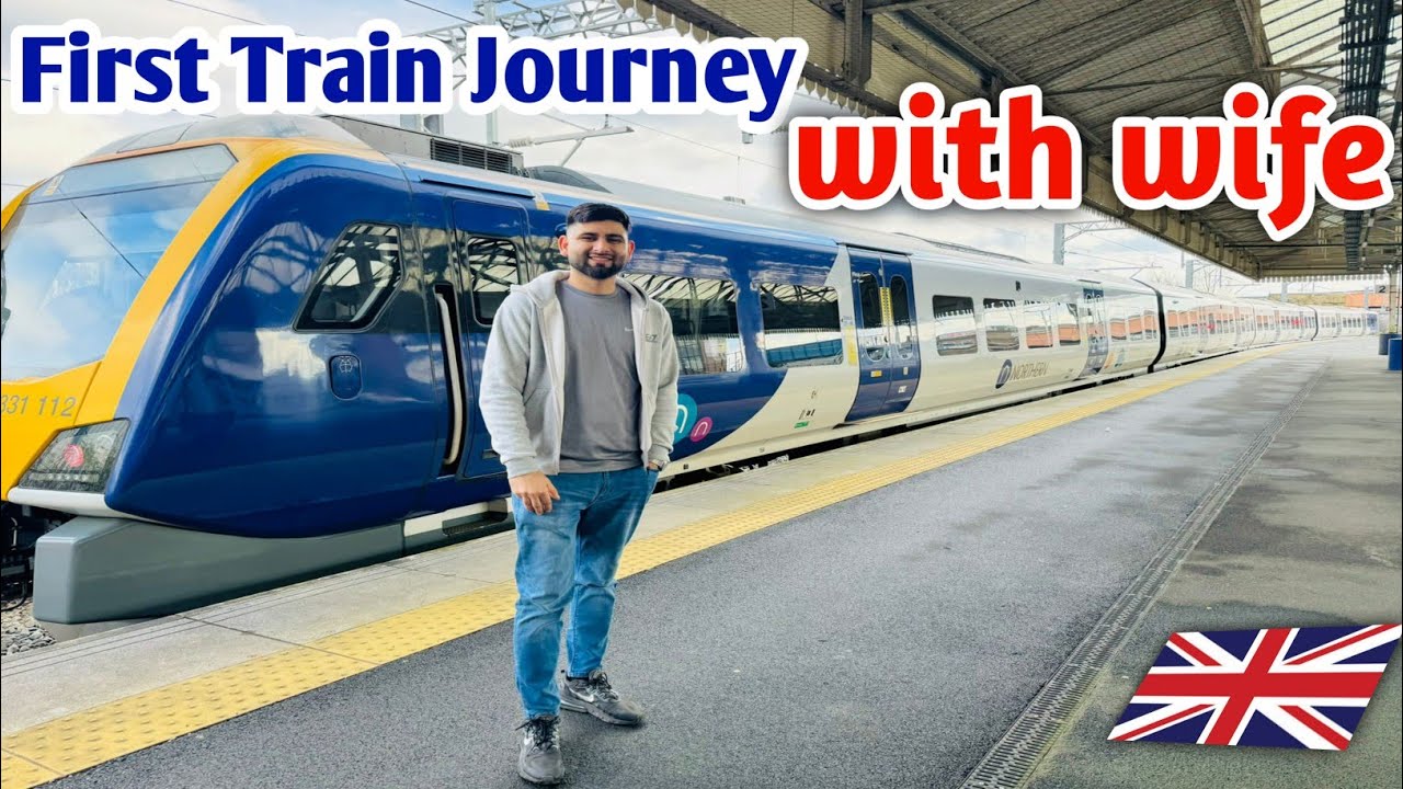 OUR FIRST TRAIN TRIP || How to Travel on train in uk 🇬🇧 - YouTube