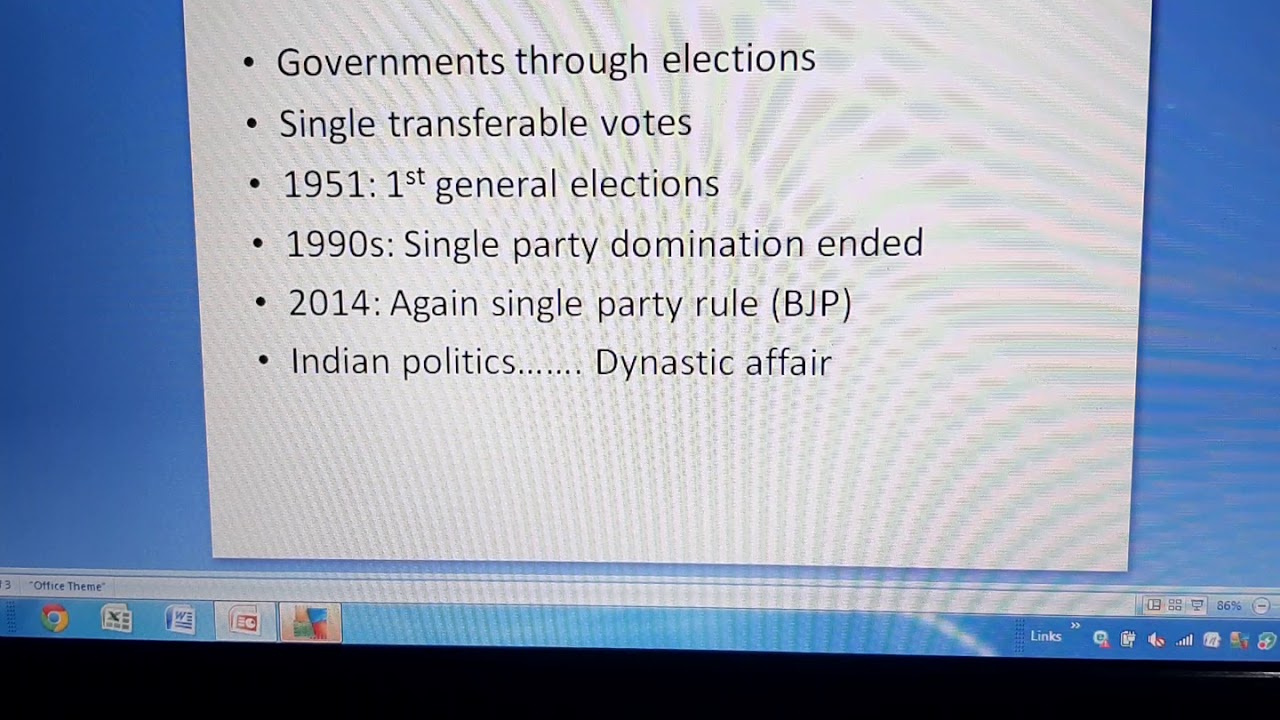 History and political structure of India - YouTube