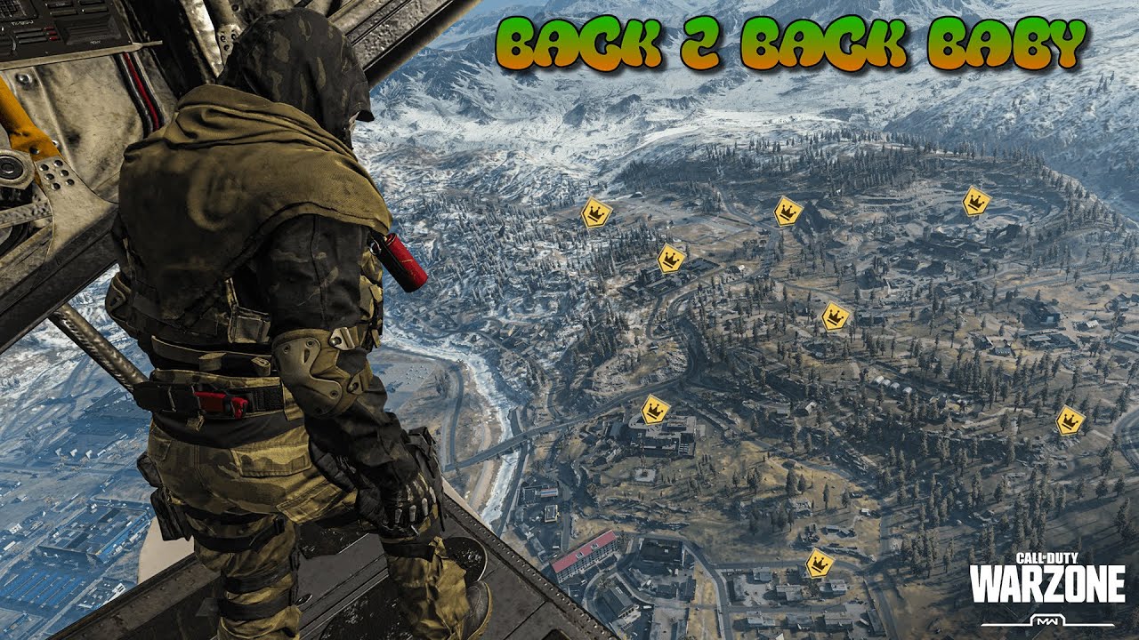 BACK 2 BACK WARZONE WINS! TRYING OUT THE NEW META! - YouTube