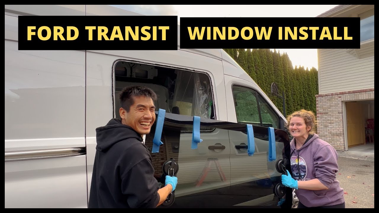 Installing Windows on our Ford Transit AWD Conversion - YouTube