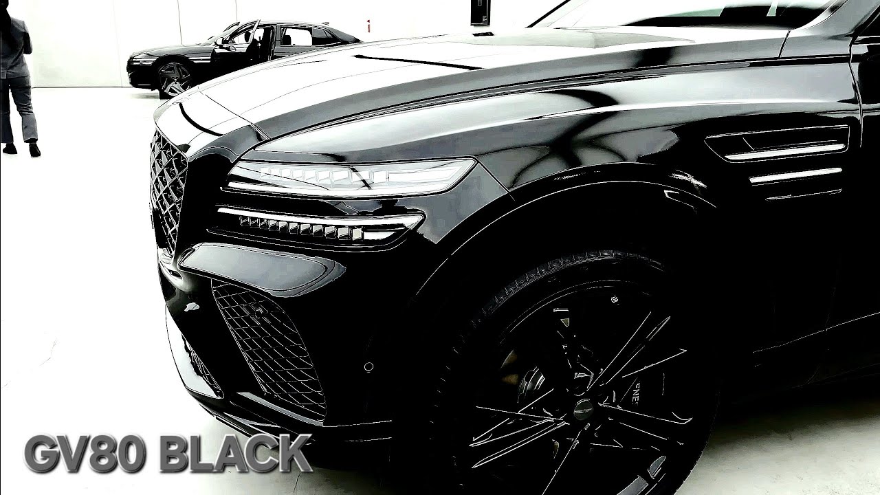 GENESIS GV80 Coupe | 'BLACK Edition' | "Crafted for Presence!" - YouTube